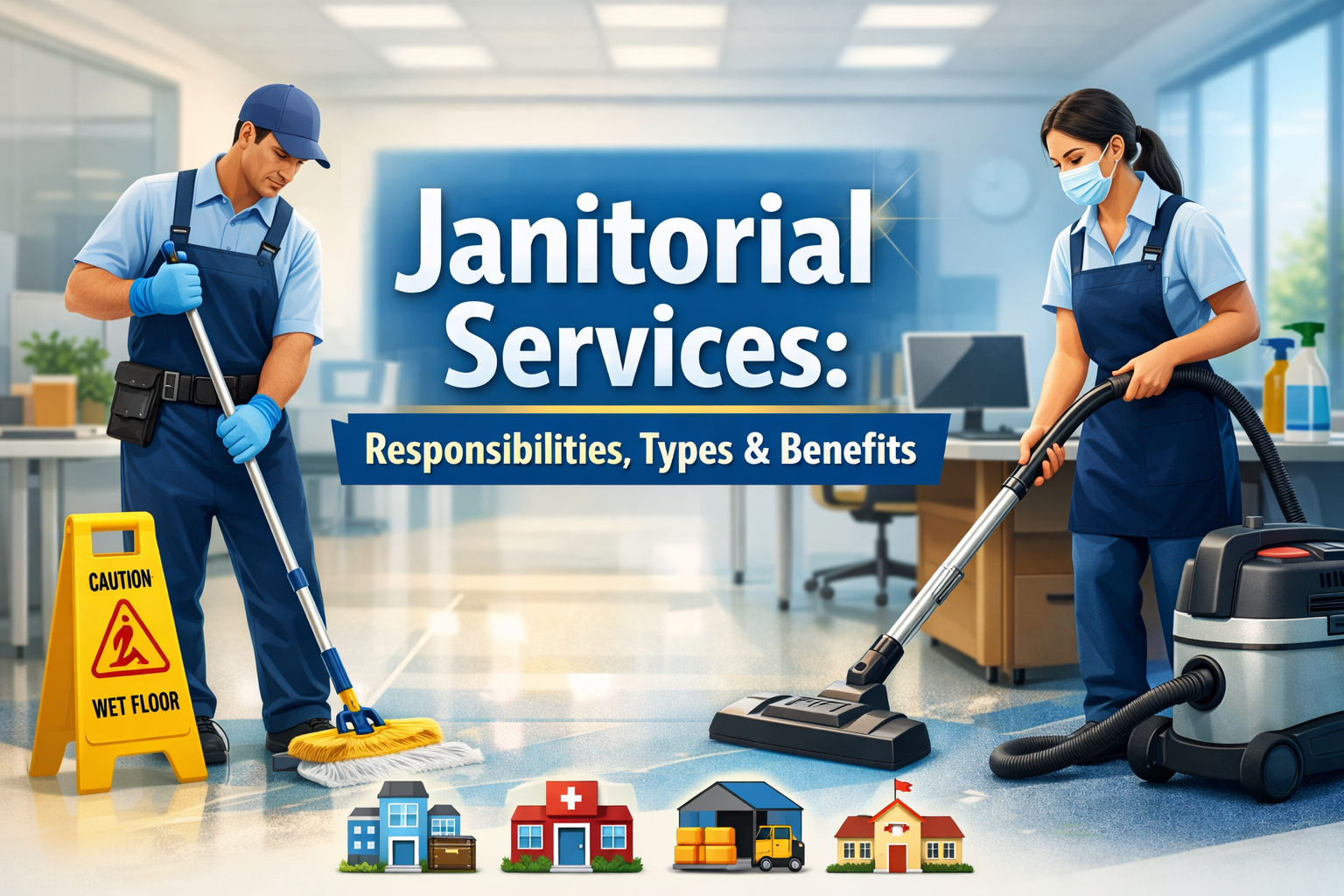 What Are Janitorial Services? Types, Responsibilities & Benefits
